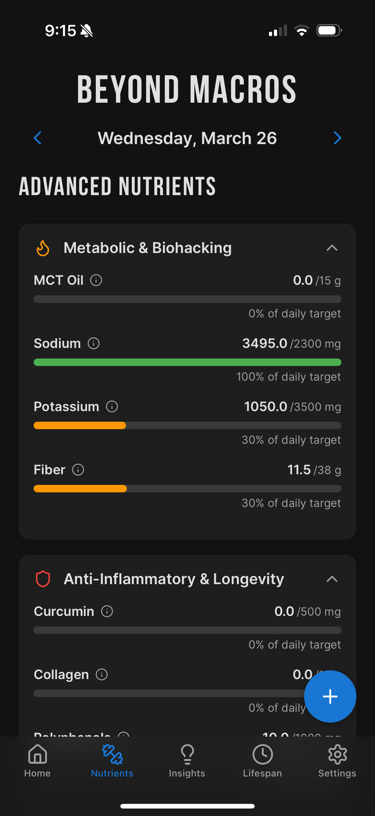 Beyond Macros - Track your food. Transform your life.